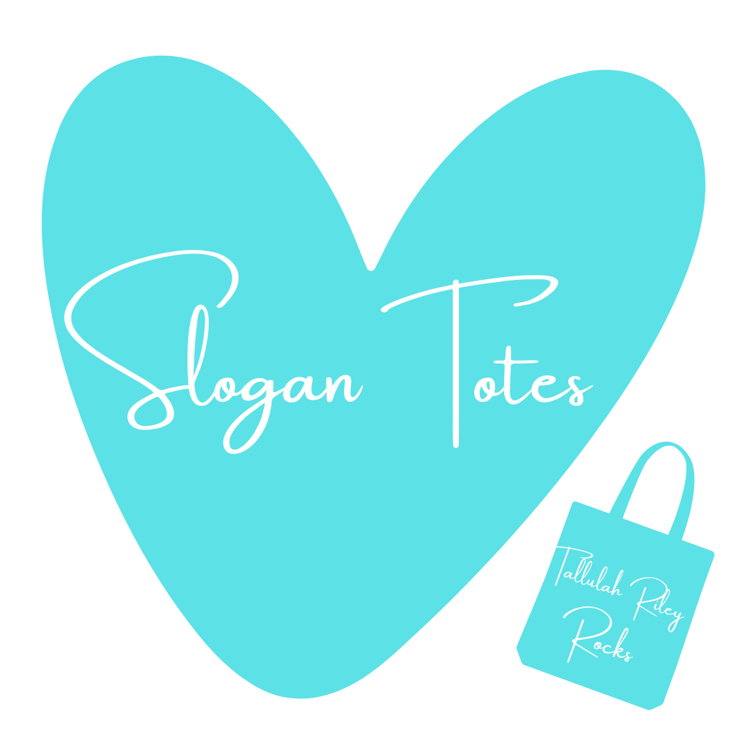 Slogan Totes – Tallulah Riley Bags & Accessories